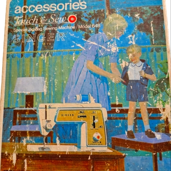 SINGER SEWING | Other | Singer Vintage Touch And Go Special Zig Zag ...